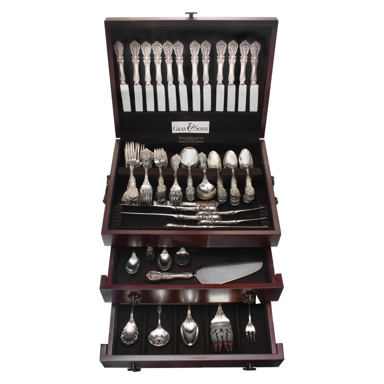 Reed and Barton "Francis the First" Sterling Silver Flatware Set For ...