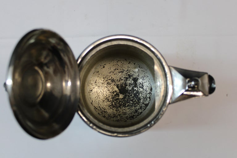 Reed and Barton/James Stimpson Silverplate Water Pitcher and Goblet For ...