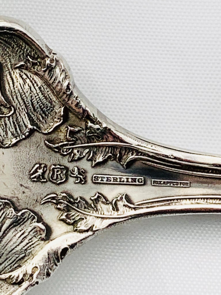 Reed and Barton Love Disarmed Pattern Sterling Silver Salad Fork and ...