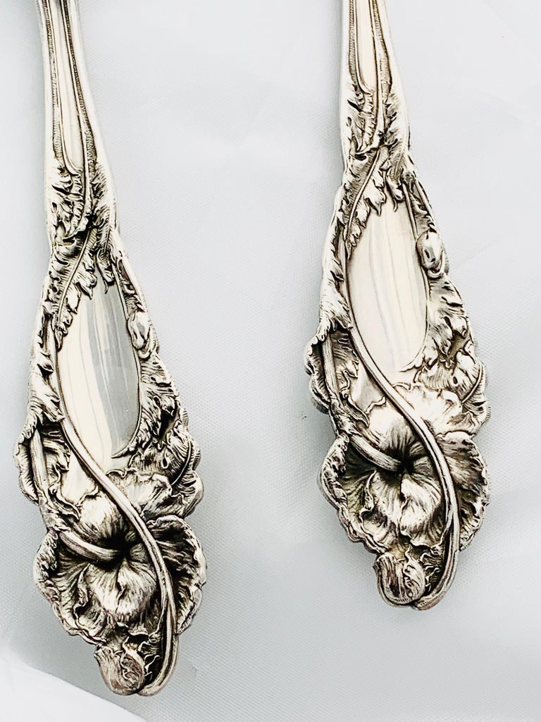 Reed and Barton Love Disarmed Pattern Sterling Silver Salad Fork and ...