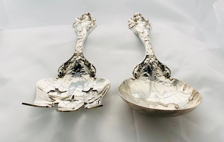 Reed and Barton Love Disarmed Pattern Sterling Silver Salad Fork and ...