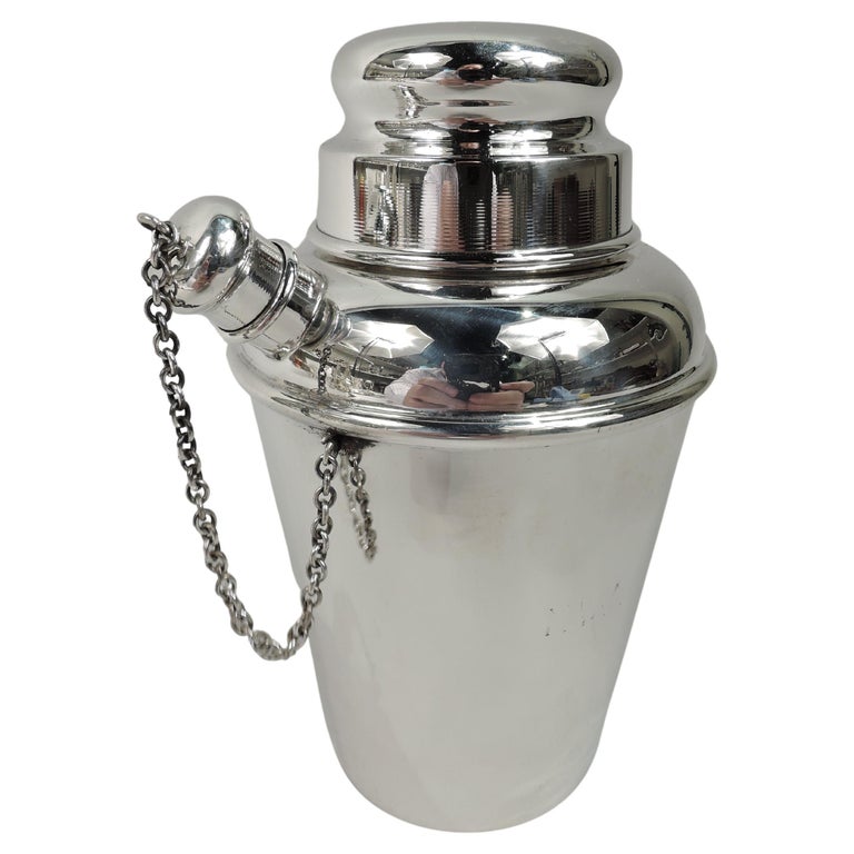 Reed and Barton Sterling Silver Modern Mini Martini Solo Shaker For ...