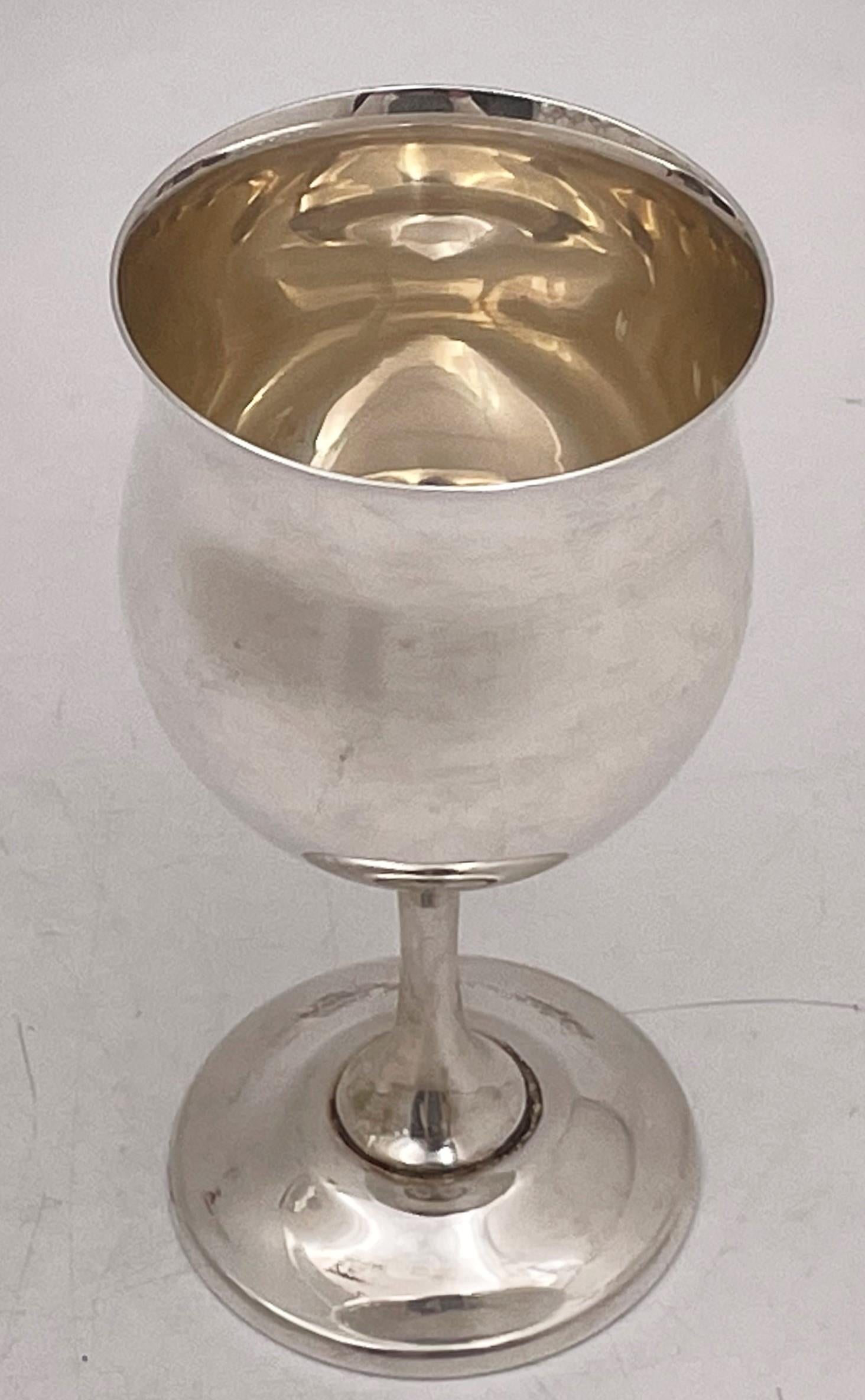 Reed and Barton Sterling Silver Set of 12 Goblets #H122 Mid-Century ...