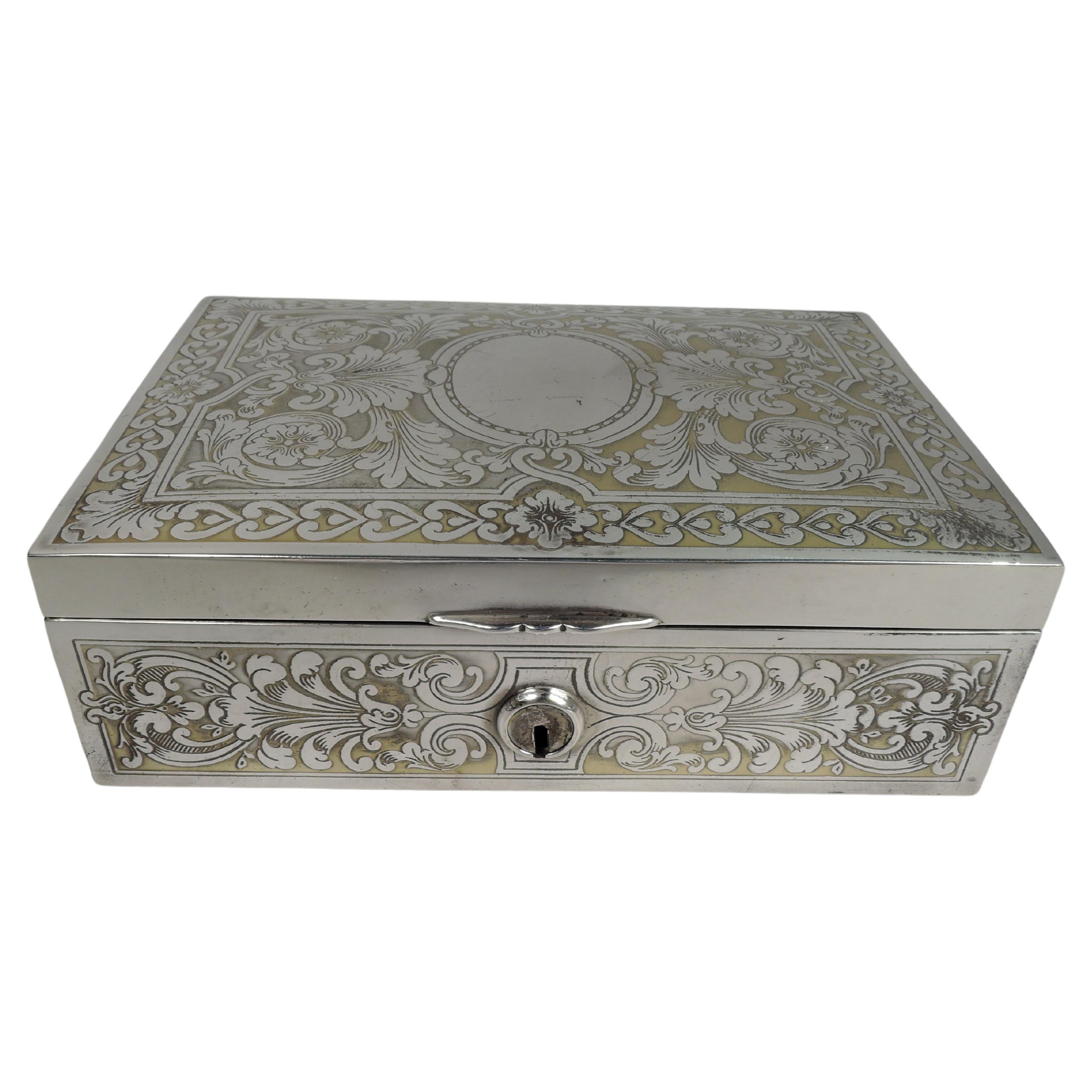 Sterling Silver Boxes - 541 For Sale at 1stDibs | sterling silver ...