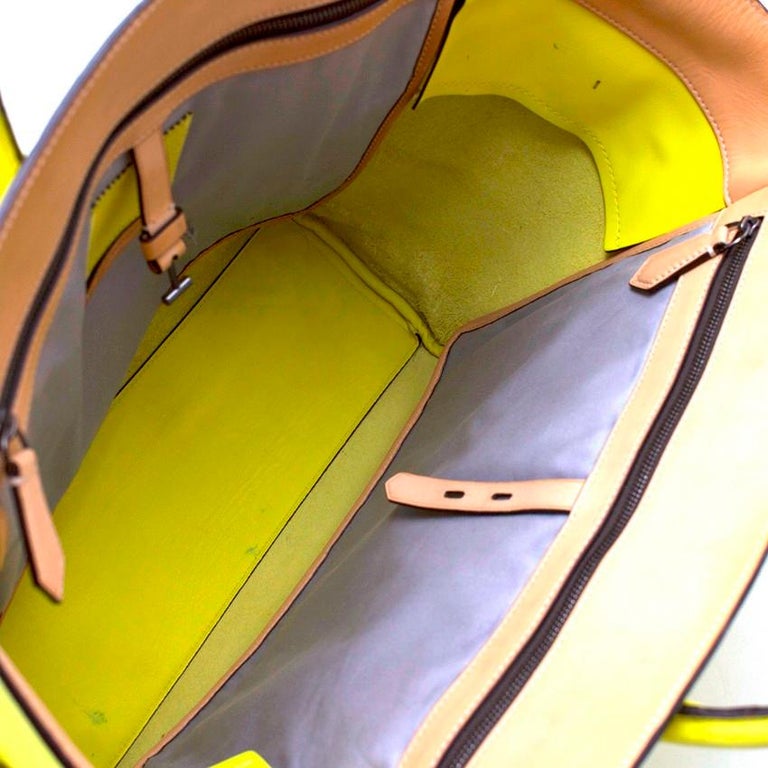 Reed Krakoff Fluorescent Yellow Handbag at 1stDibs | reed purses