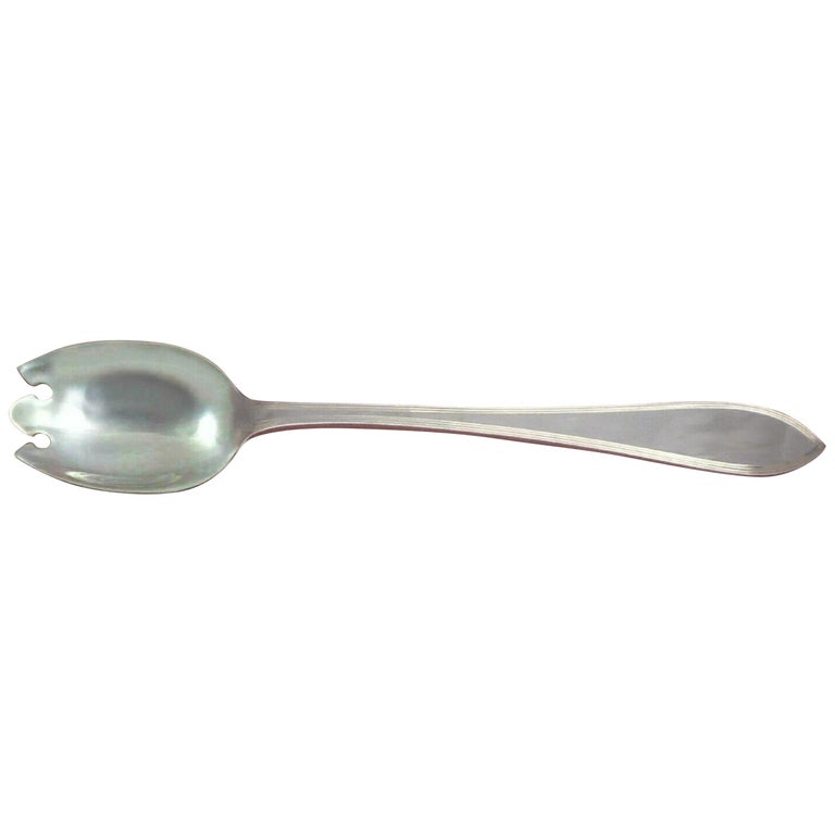 Reeded Edge by Tiffany and Co Sterling Silver Ice Cream Sweet Fork ...