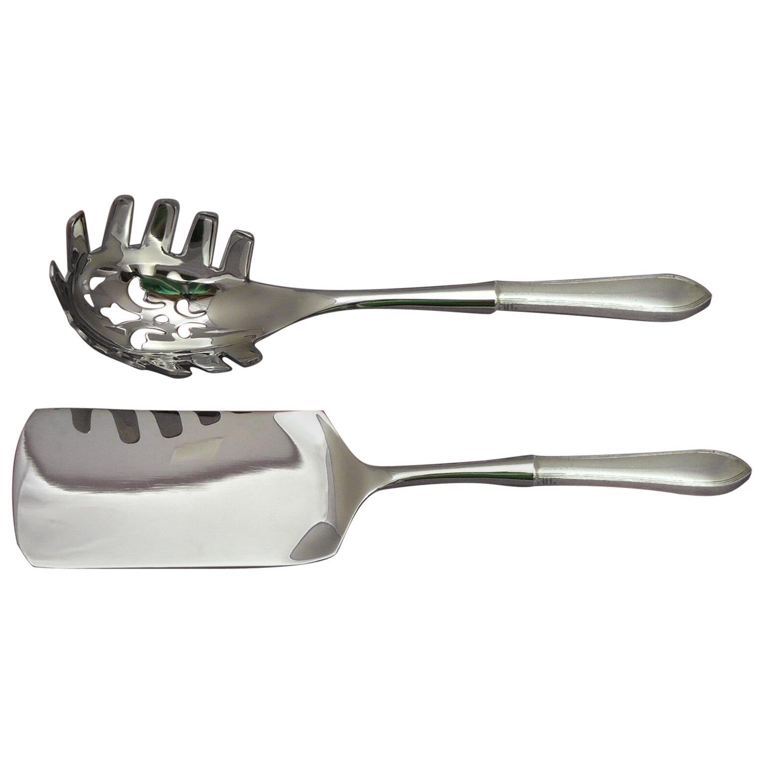 Flemish by Tiffany and Co. Sterling Silver Italian Pasta Server Set 2 ...