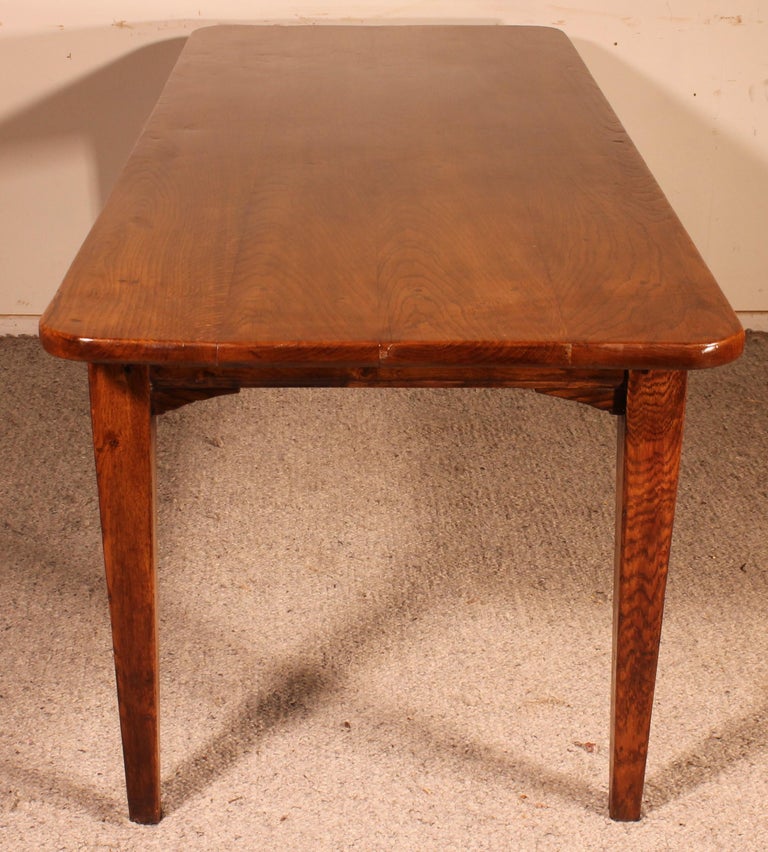Refectory Table from the Beginning of the 19th Century in Oak, France ...