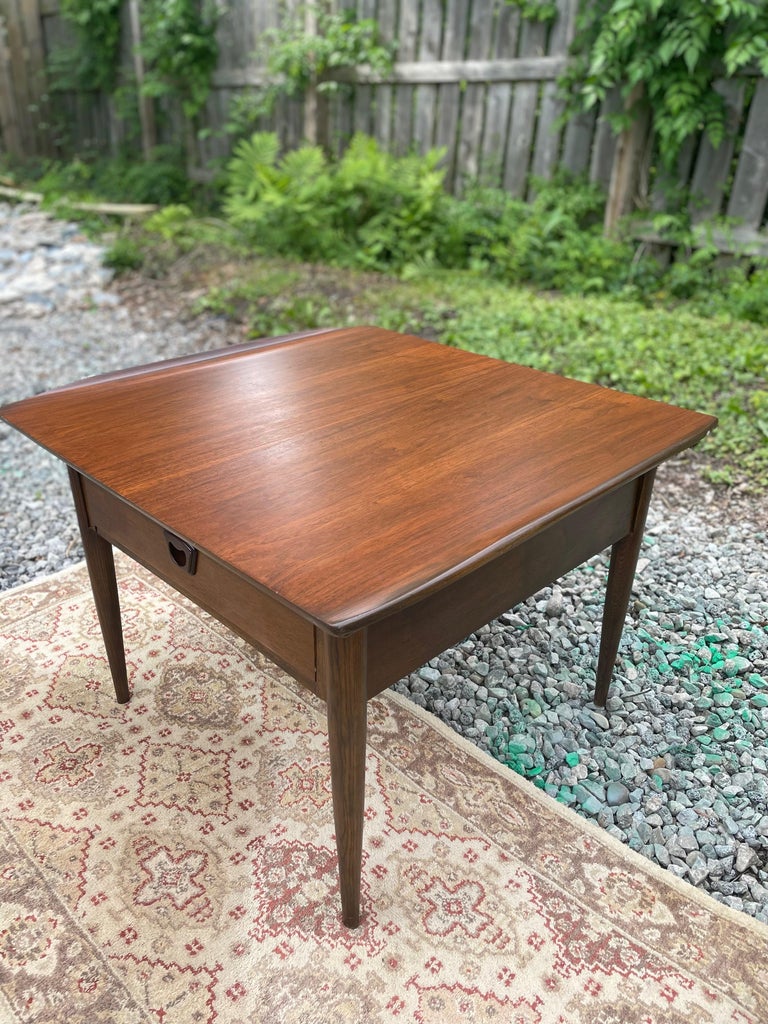 Refinished Bassett End Table With Drawer at 1stDibs | bassett end table ...