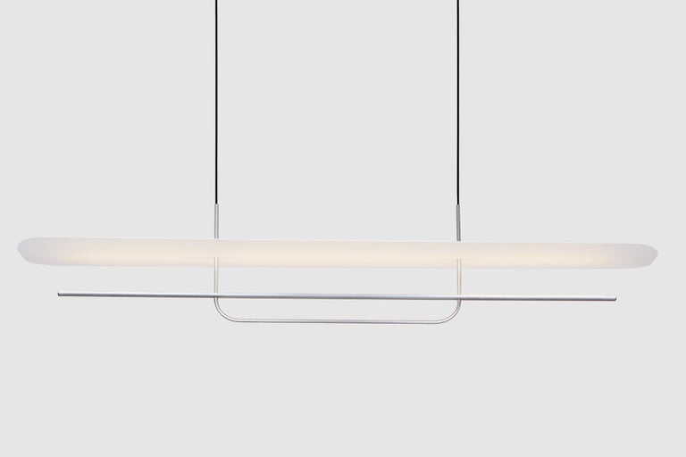 Reflector Linear LED Patina Bronze Pendant Light, Patina Bronze / White ...