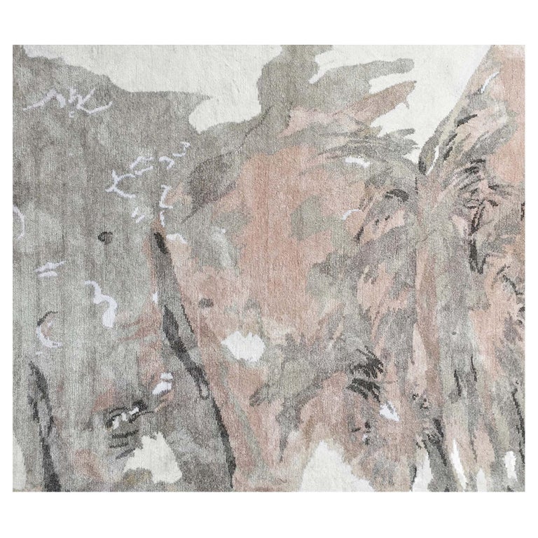 Reflettere Alba Hand Knotted Rug by Eskayel For Sale at 1stDibs