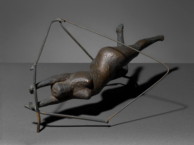 Reg Butler - Figures in Space - 20th Century, Bronze, Sculpture by Reg ...