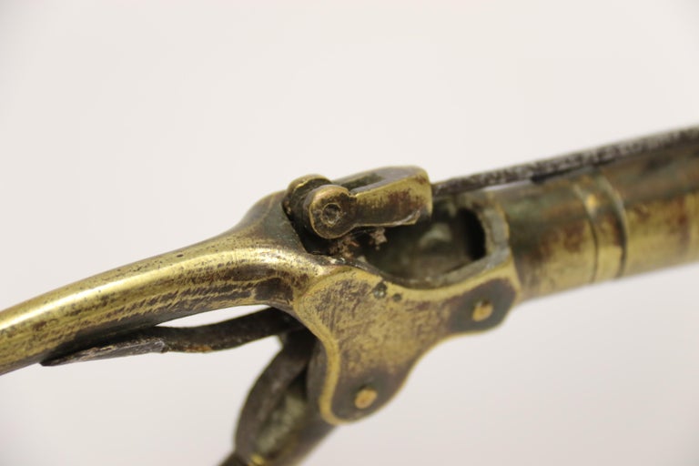 Regency Brass Mounted Country House Library Long Arm or Book Reach ...