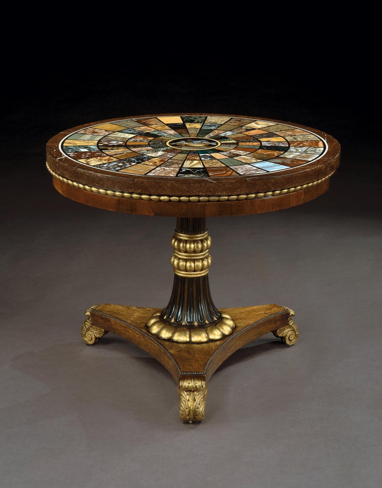 Regency Carved and Gilded Centre Table For Sale at 1stDibs | centre ...