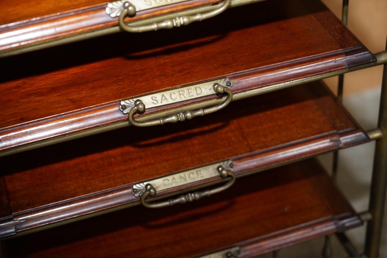Regency circa 1810 Gilt Bronze and Hardwood Sheet Music Stand Chest of ...