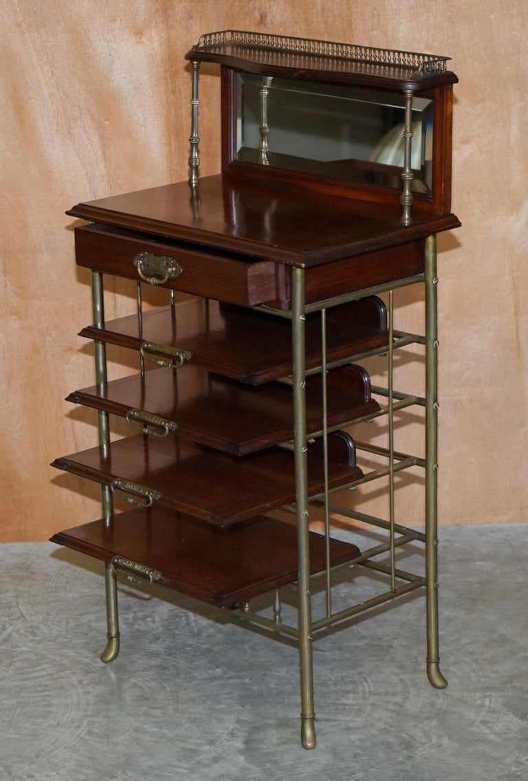 Regency circa 1810 Gilt Bronze and Hardwood Sheet Music Stand Chest of ...