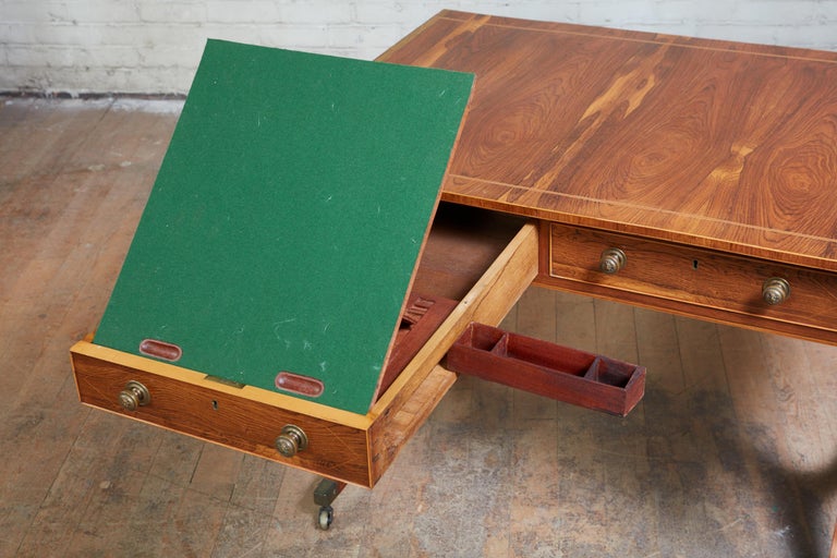 Regency Cocuswood Sofa Table For Sale at 1stDibs | cocus wood for sale