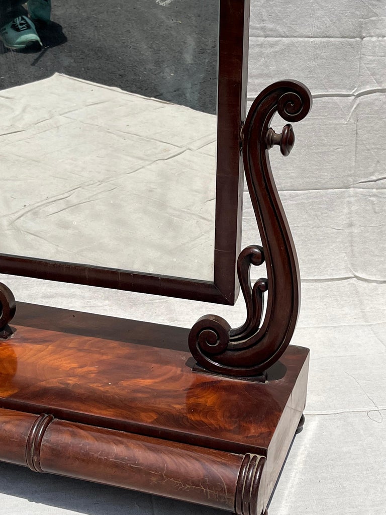 Regency Dressing Mirror, circa 1840 For Sale at 1stDibs