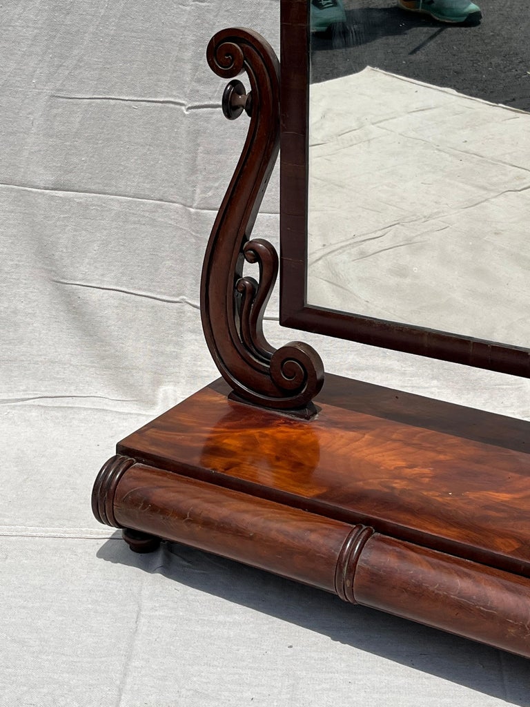 Regency Dressing Mirror, circa 1840 For Sale at 1stDibs