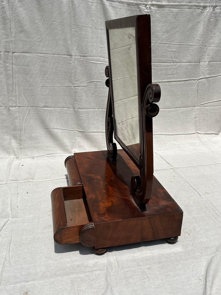 Regency Dressing Mirror, circa 1840 For Sale at 1stDibs