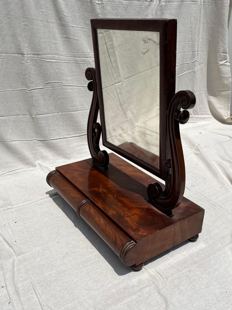 Regency Dressing Mirror, circa 1840 For Sale at 1stDibs