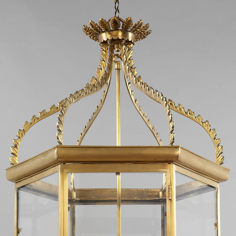 Regency Hall Lantern, Large For Sale at 1stDibs