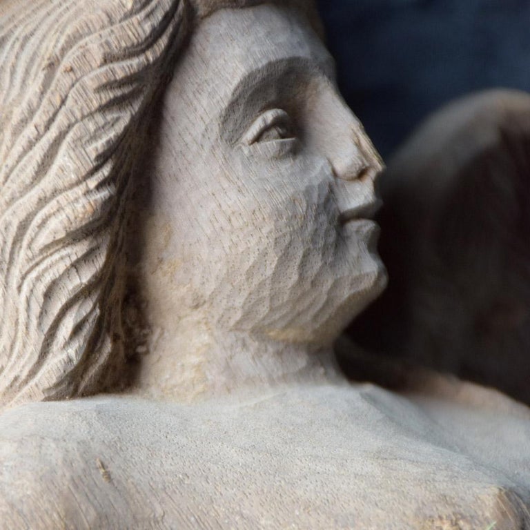 Regency Hand Carved Wooden Mermaid Plaque Architectural Fragment at 1stDibs