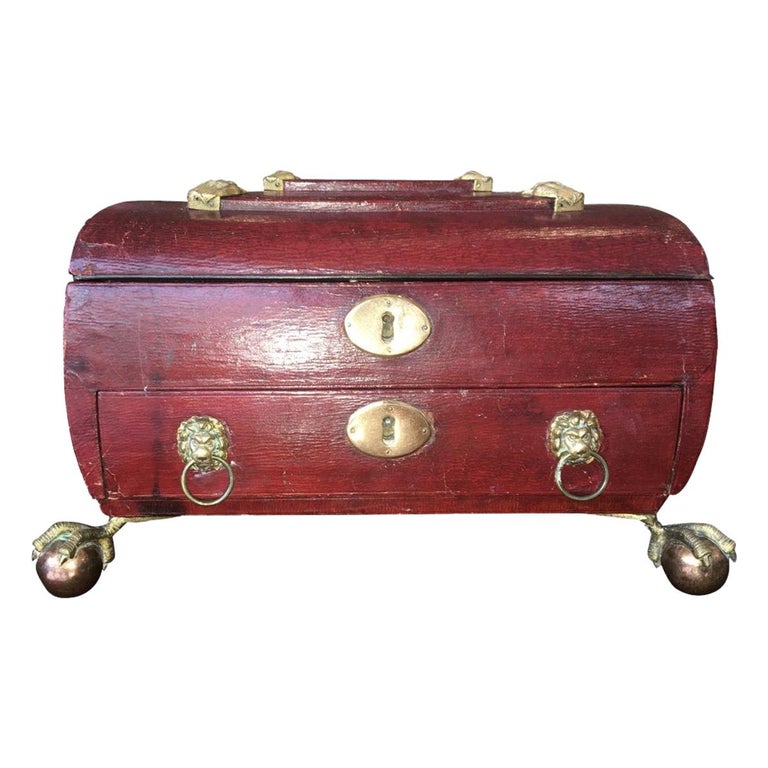 Regency Jewelry Dressing Sewing Box bei 1stDibs