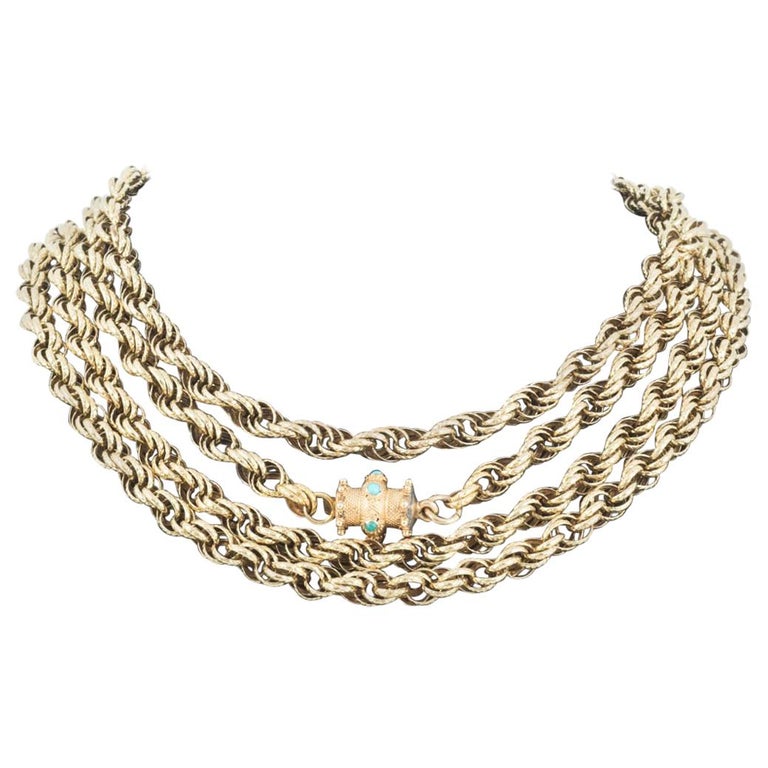 Regency Long Guard Chain For Sale at 1stDibs