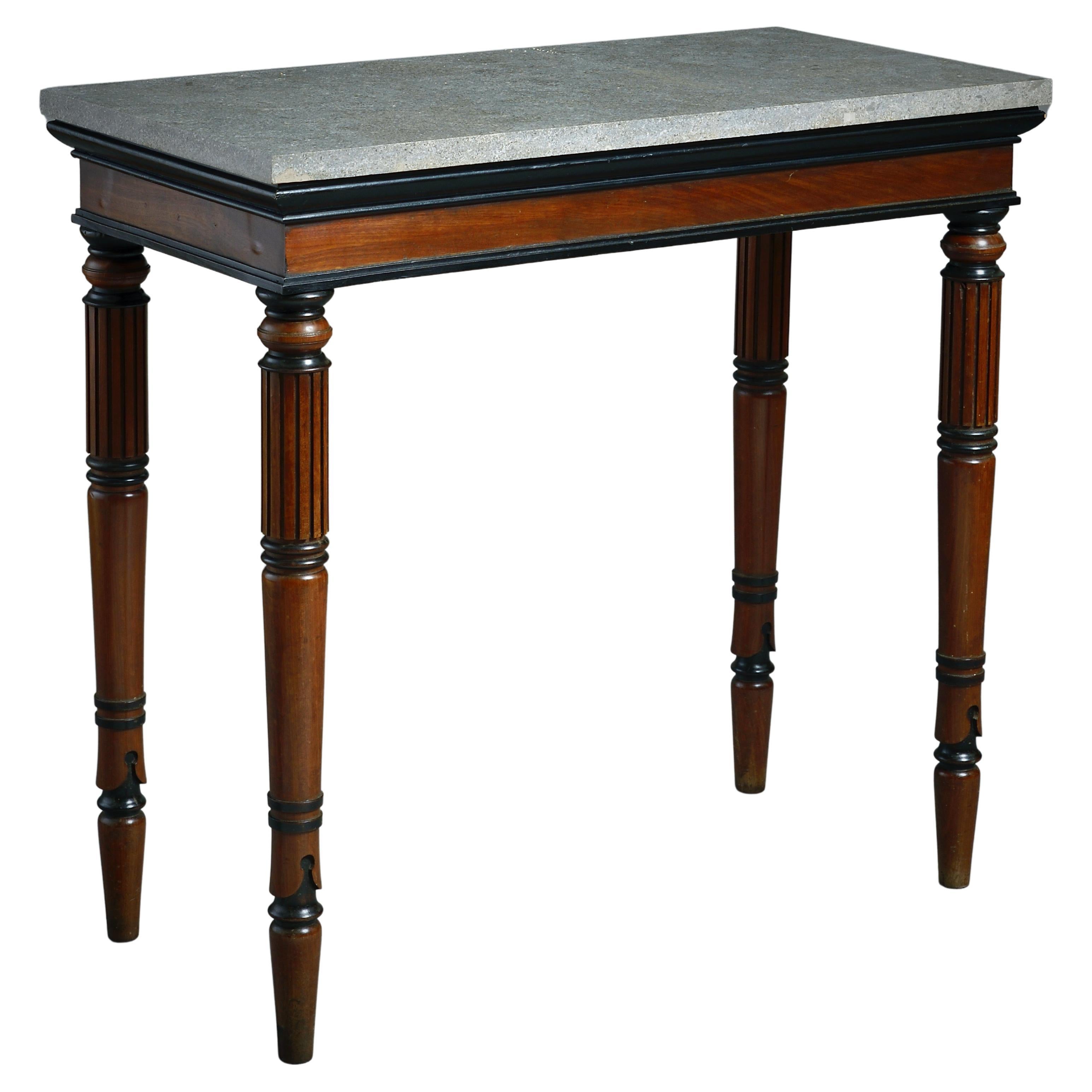 English Regency Burr Yew Wood Centre Table Attributed To George Bullock ...