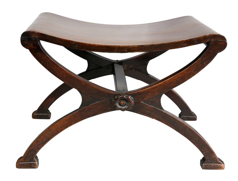 Regency Mahogany Bench at 1stDibs