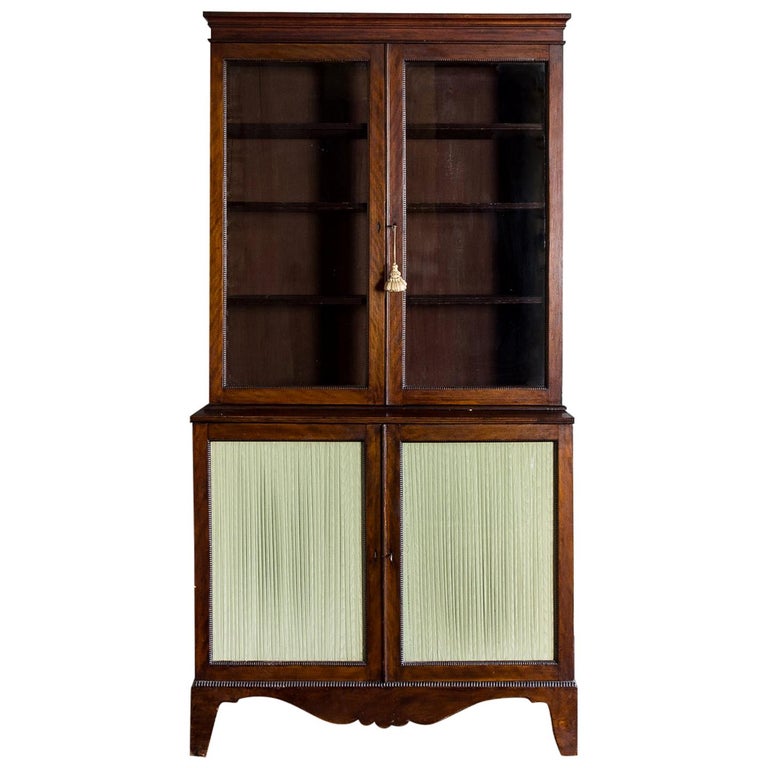 Regency Mahogany Bookcase at 1stDibs