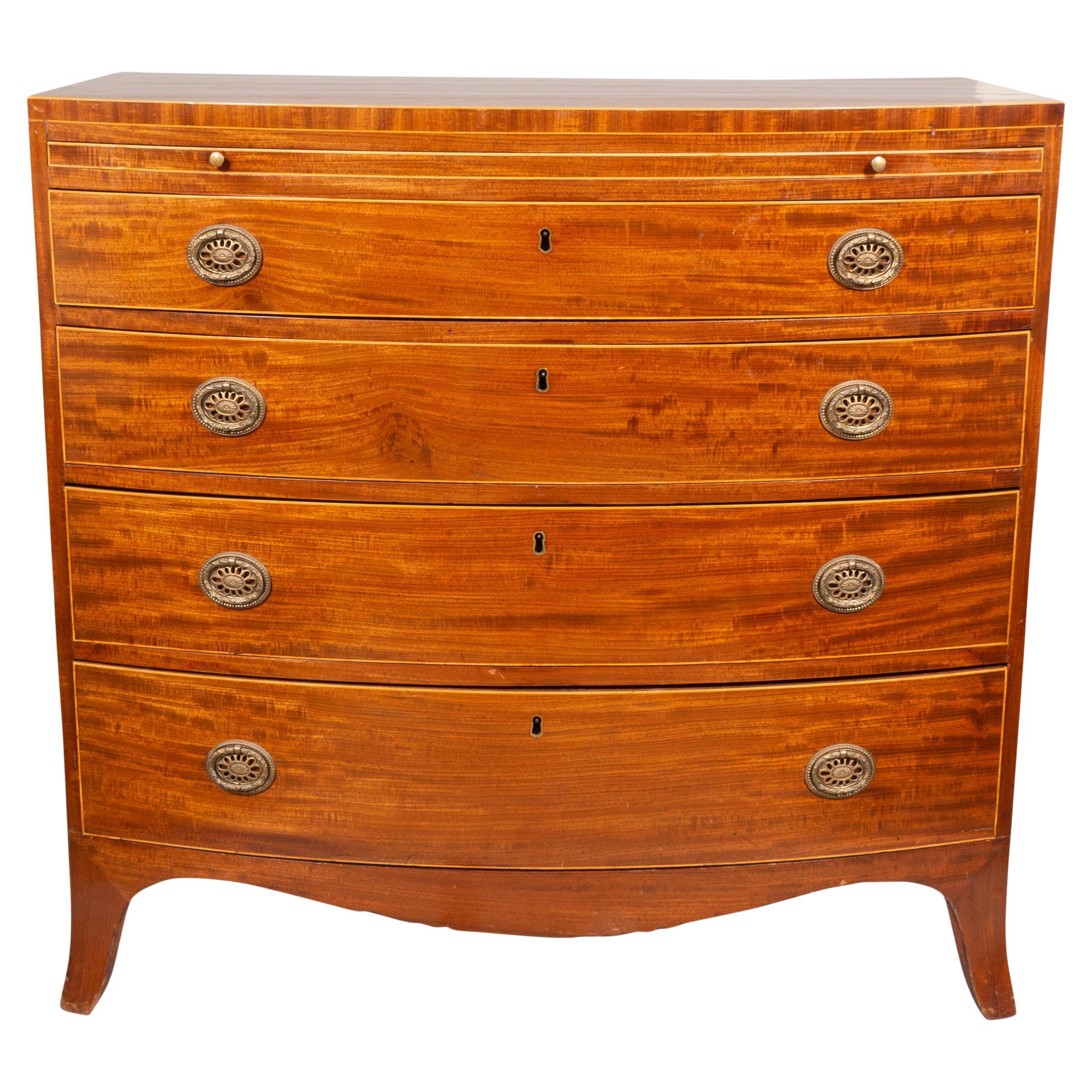 Regency Mahogany Campaign Chest by Hill and Willard For Sale at 1stDibs