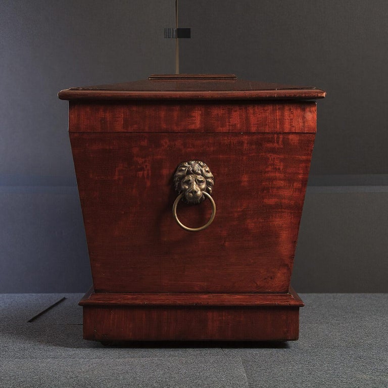 Regency Mahogany Cellarette For Sale at 1stDibs
