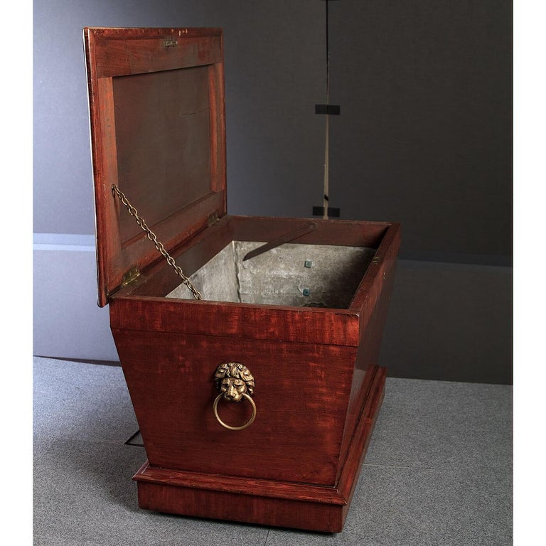 Regency Mahogany Cellarette For Sale at 1stDibs