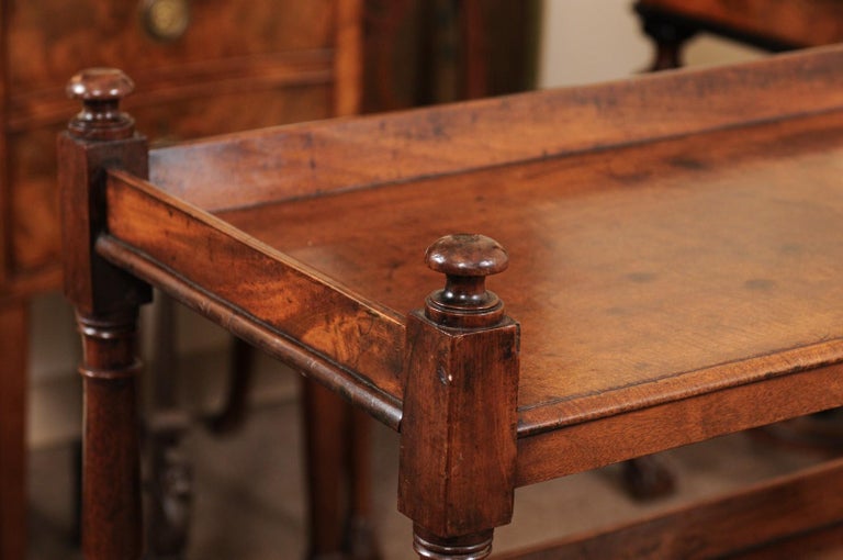 Regency Mahogany English Trolley, Early 19th Century at 1stDibs