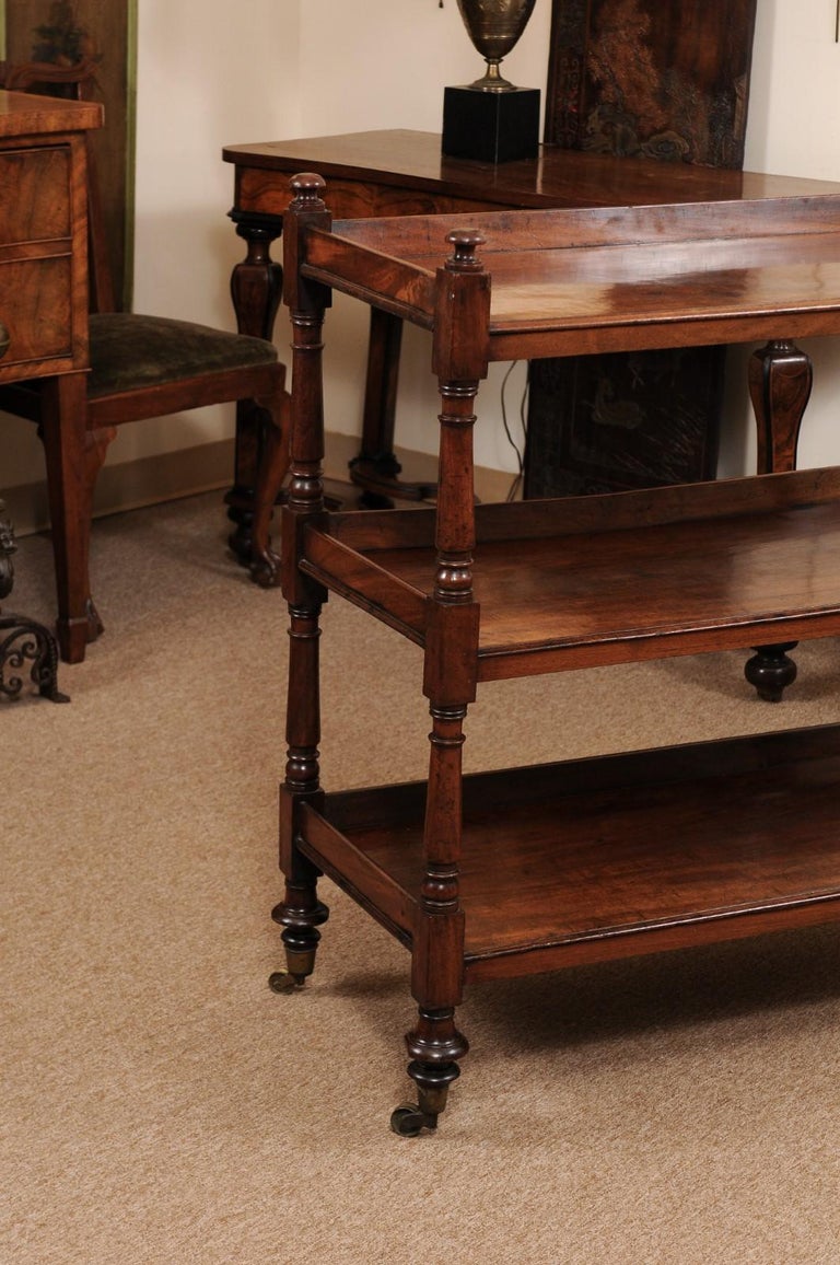 Regency Mahogany English Trolley, Early 19th Century at 1stDibs