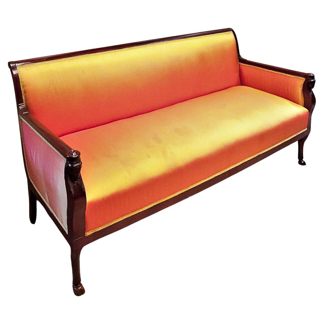 Fabric Sofas - 11,634 For Sale at 1stDibs | vintage couch, vintage sofa ...