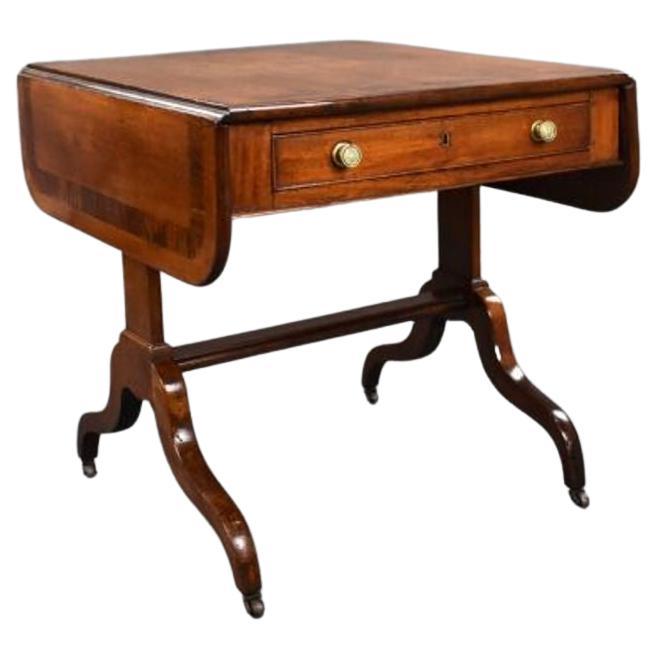 Regency Mahogany Sofa Side Table, circa 1800 For Sale at 1stDibs