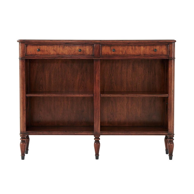 Regency Open Bookcase For Sale at 1stDibs