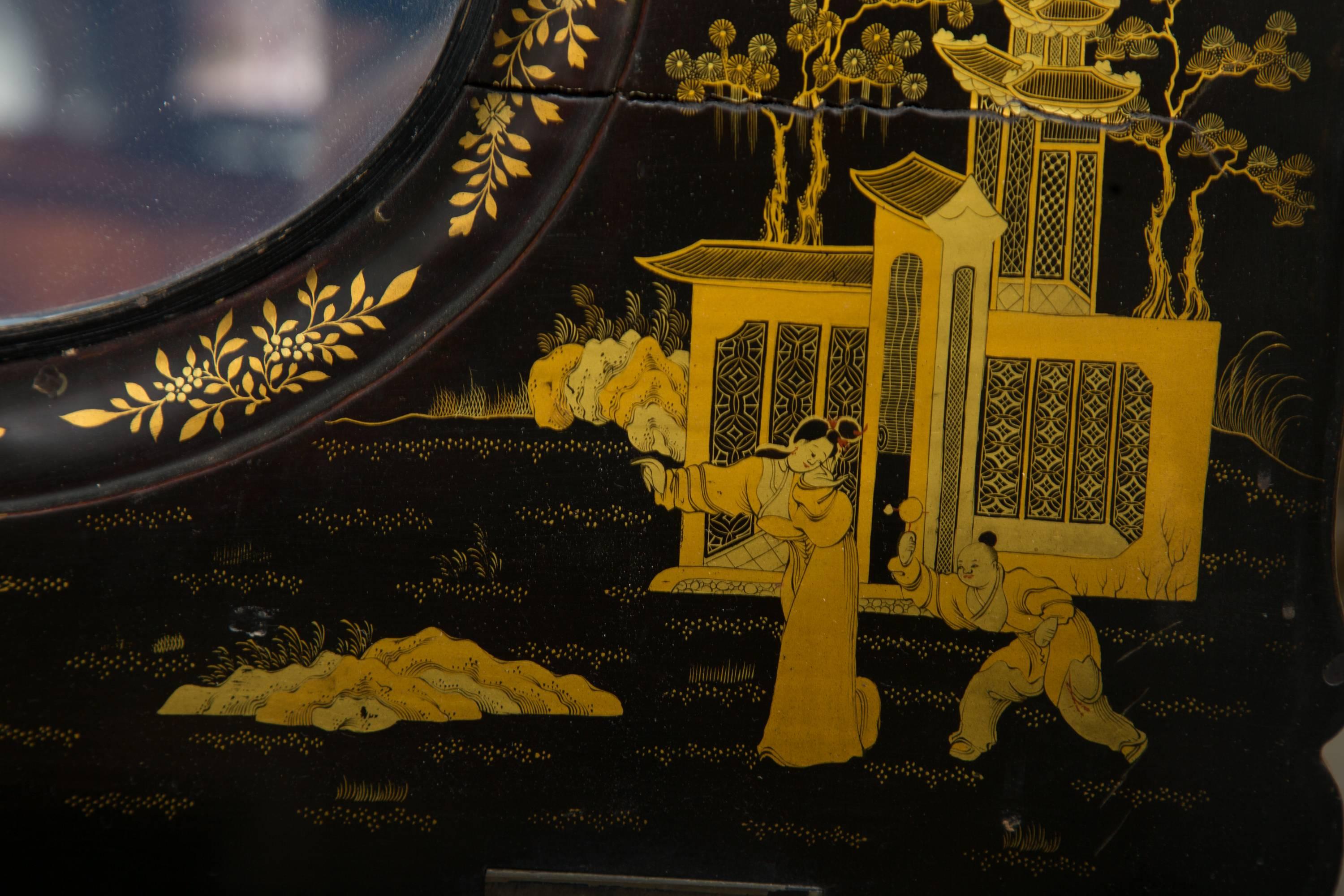 Regency Pen Work Sewing Table at 1stDibs