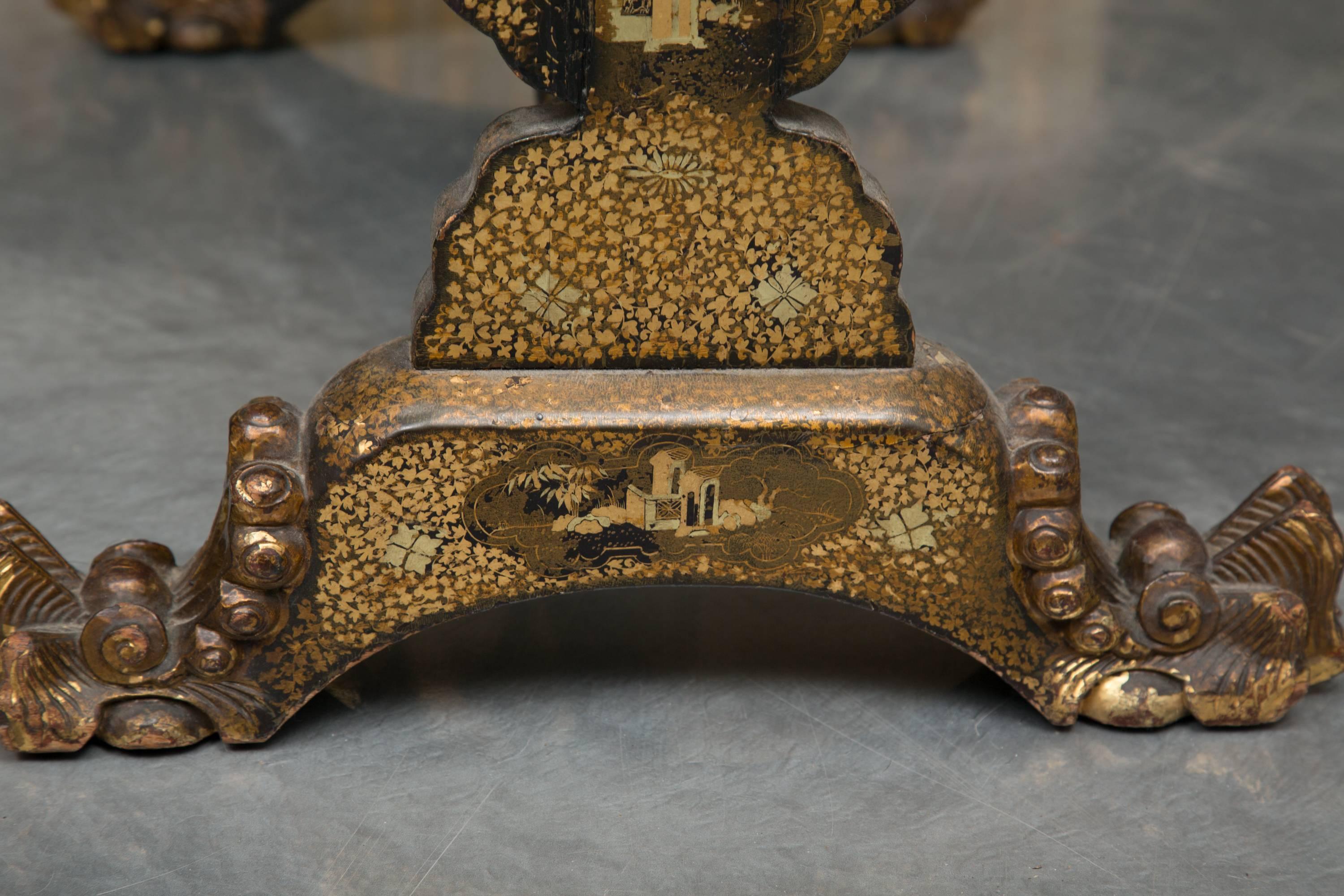 Regency Pen Work Sewing Table at 1stDibs