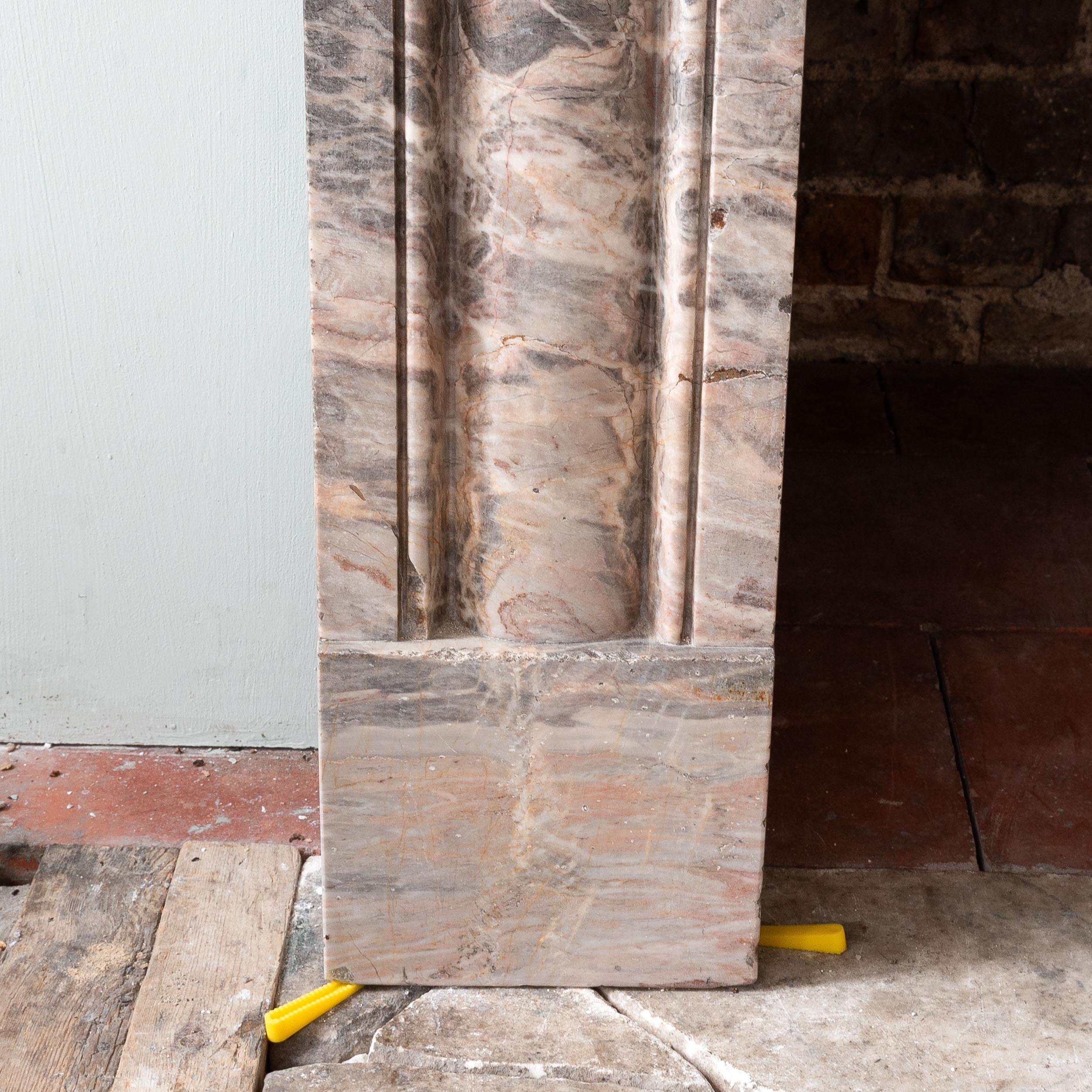 Regency Period Devonian Petitor Bull’s-Eye Chimneypiece For Sale at 1stDibs