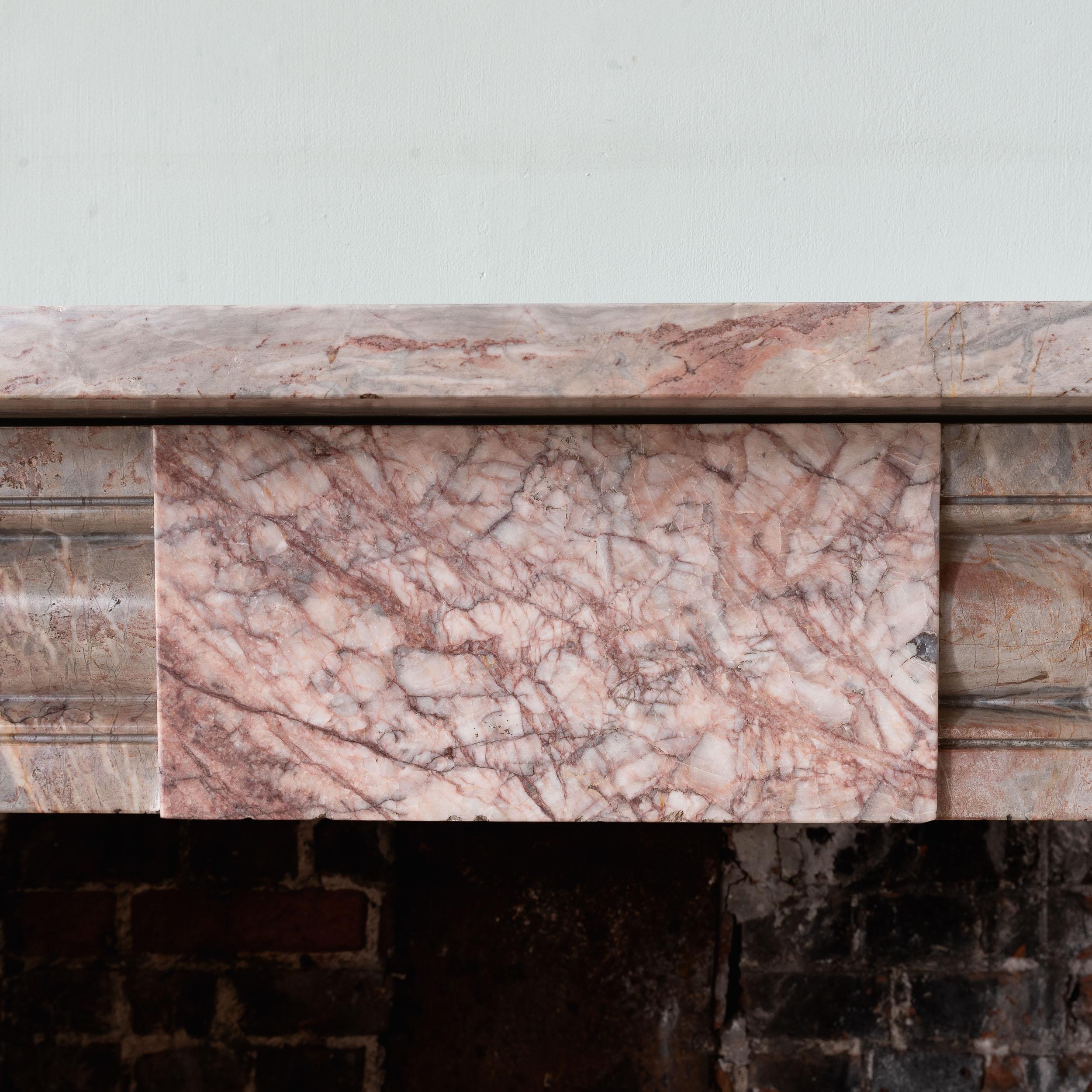 Regency Period Devonian Petitor Bull’s-Eye Chimneypiece For Sale at 1stDibs