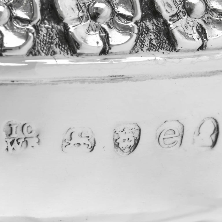 Regency Period Sterling Silver Set of 6 Salt Cellars, London, 1820 at ...