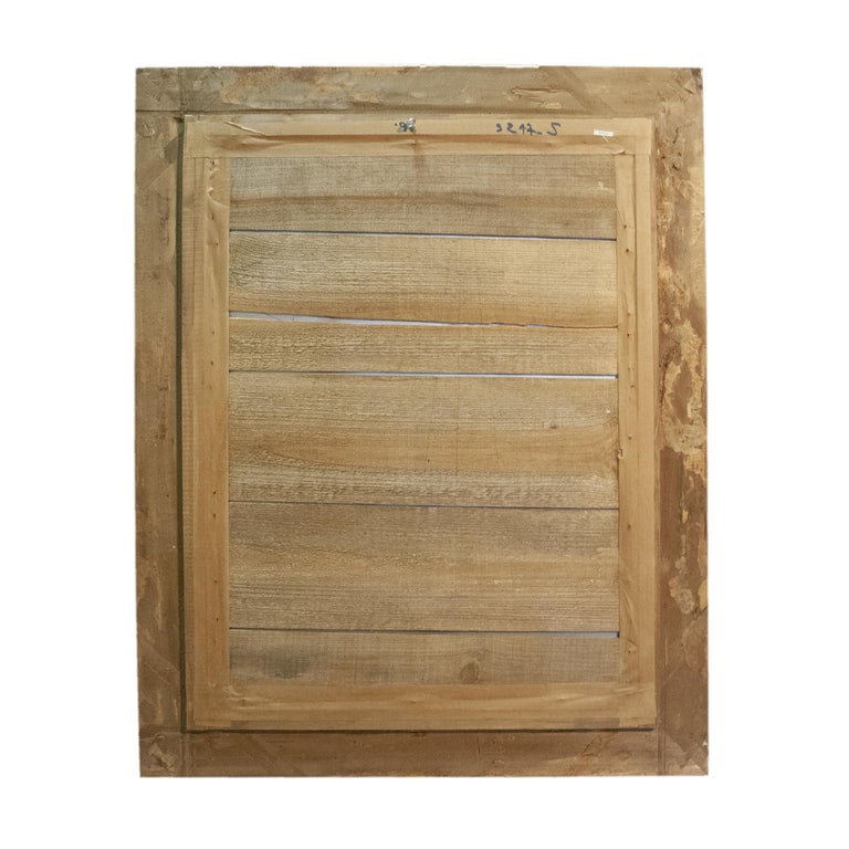 Regency Rectangular Handcrafted Gold Foil Wood Mirror Spain, 1970 For ...