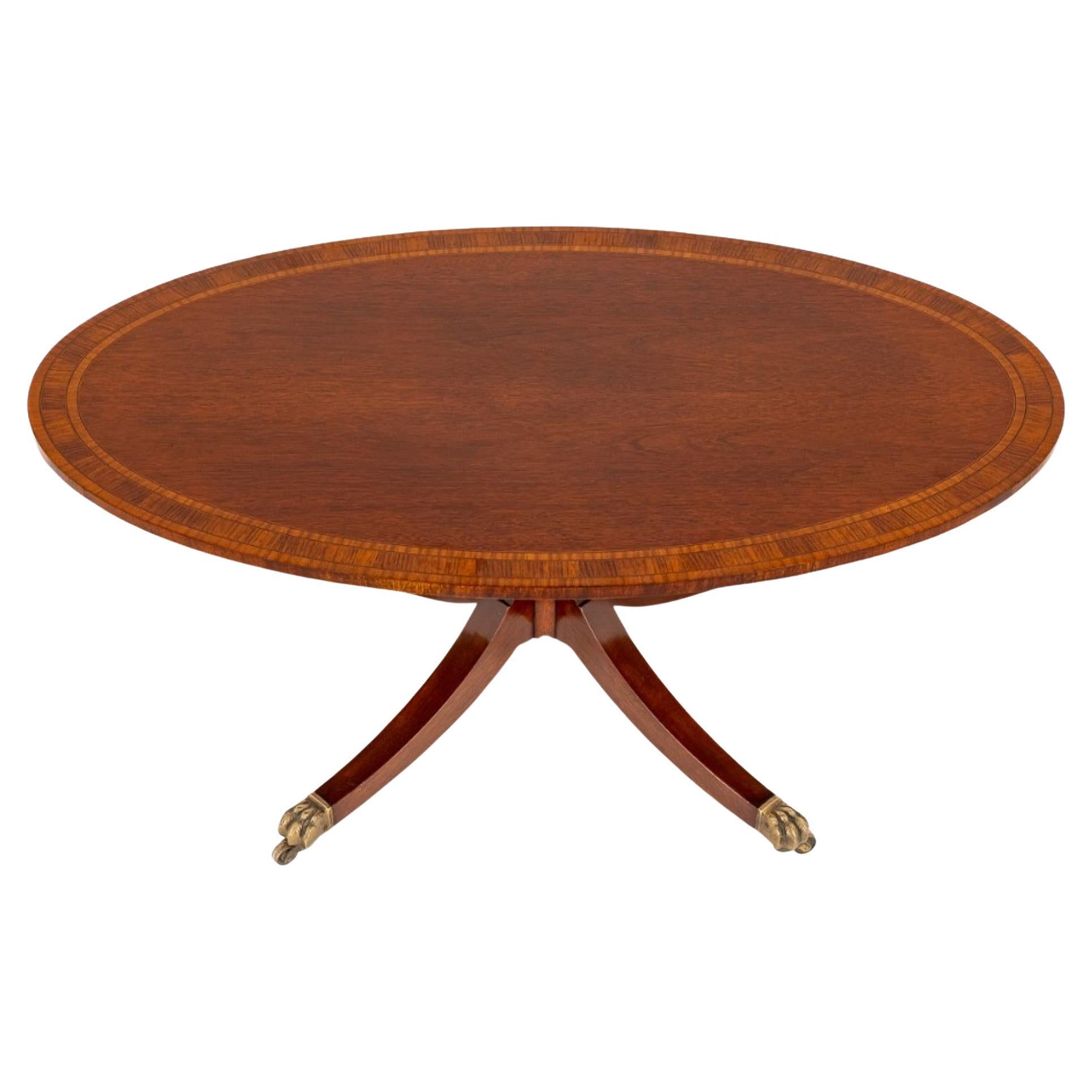 Regency Period Oval Centre Table at 1stDibs