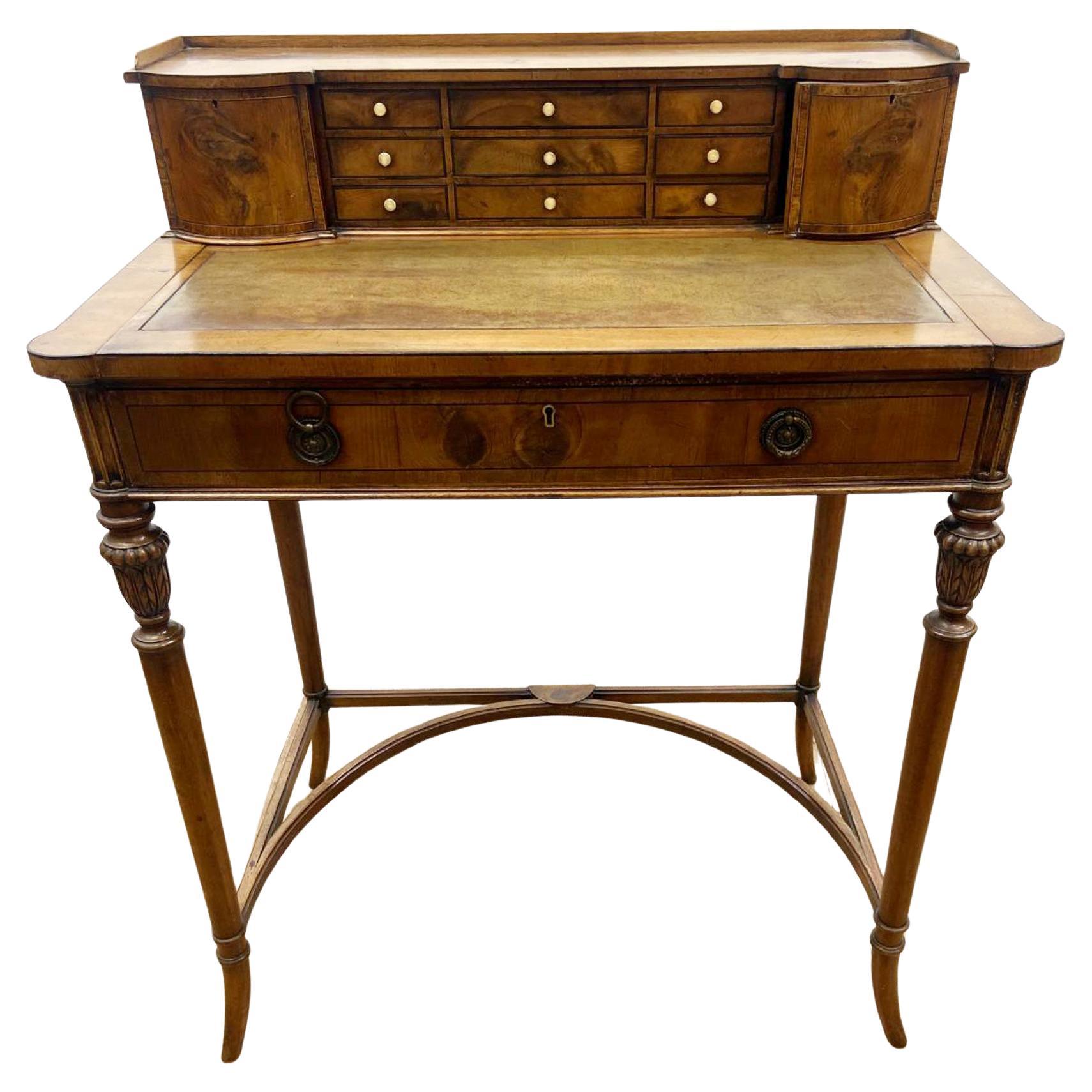 Period Regency Mahogany Mechanical Gentleman's Desk For Sale at 1stDibs ...