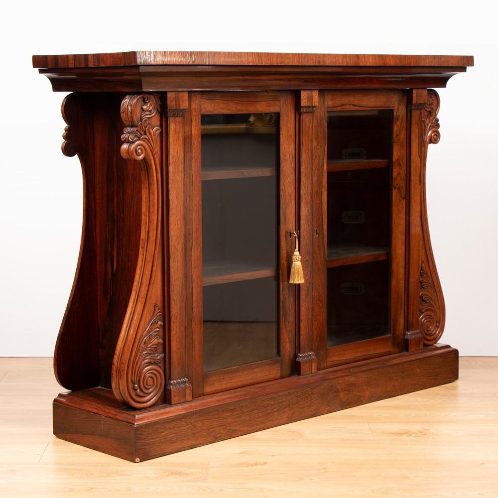 Regency Rio Rosewood Cabinet For Sale at 1stDibs