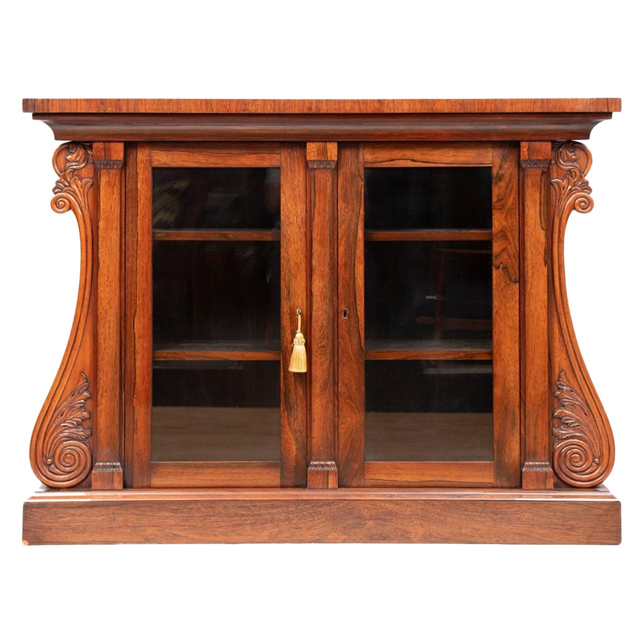 Regency Rio Rosewood Cabinet For Sale at 1stDibs